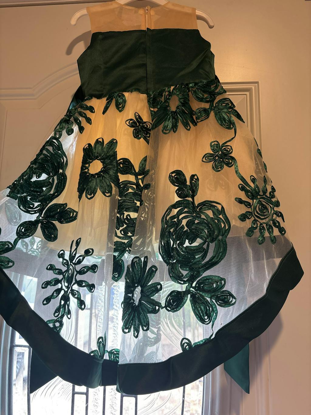 Lace High Low Kids Formal Asymmetrical Little Girls Social Party Dress ...