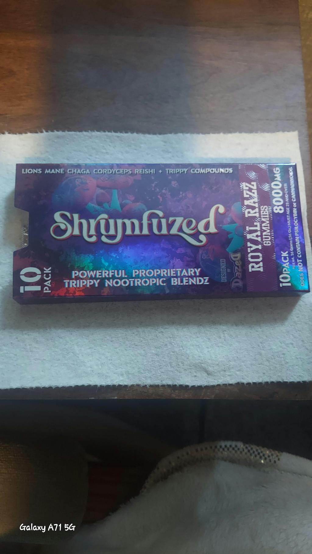 Shrumfuzed Nootropic Mushroom Gummies 8000mg