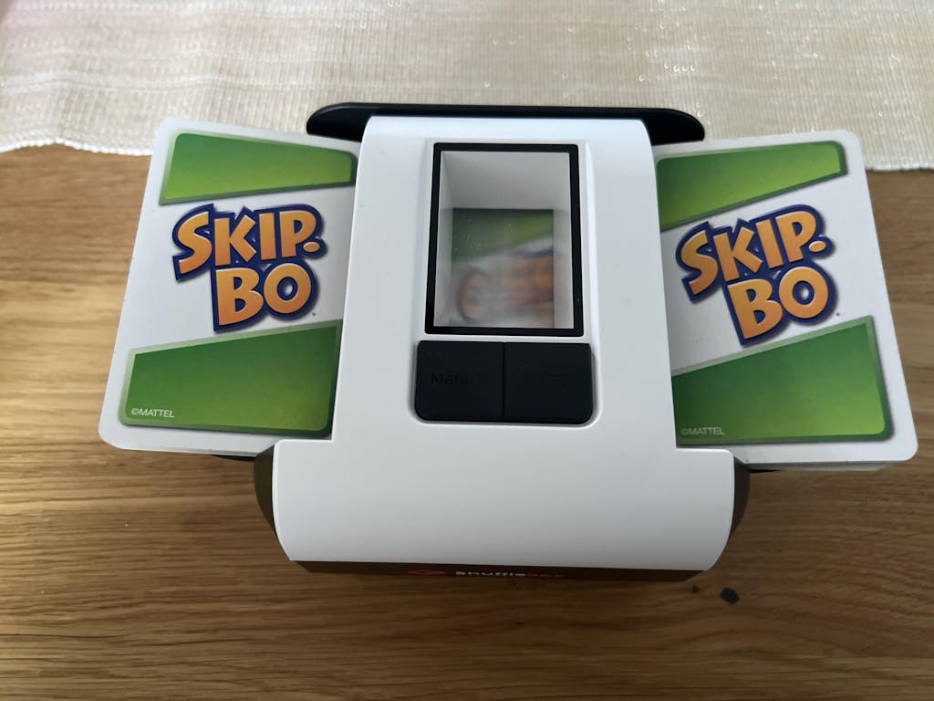 ShuffleBox S1 Automatic Card Shuffler with 2000mAh Rechargeable Batter