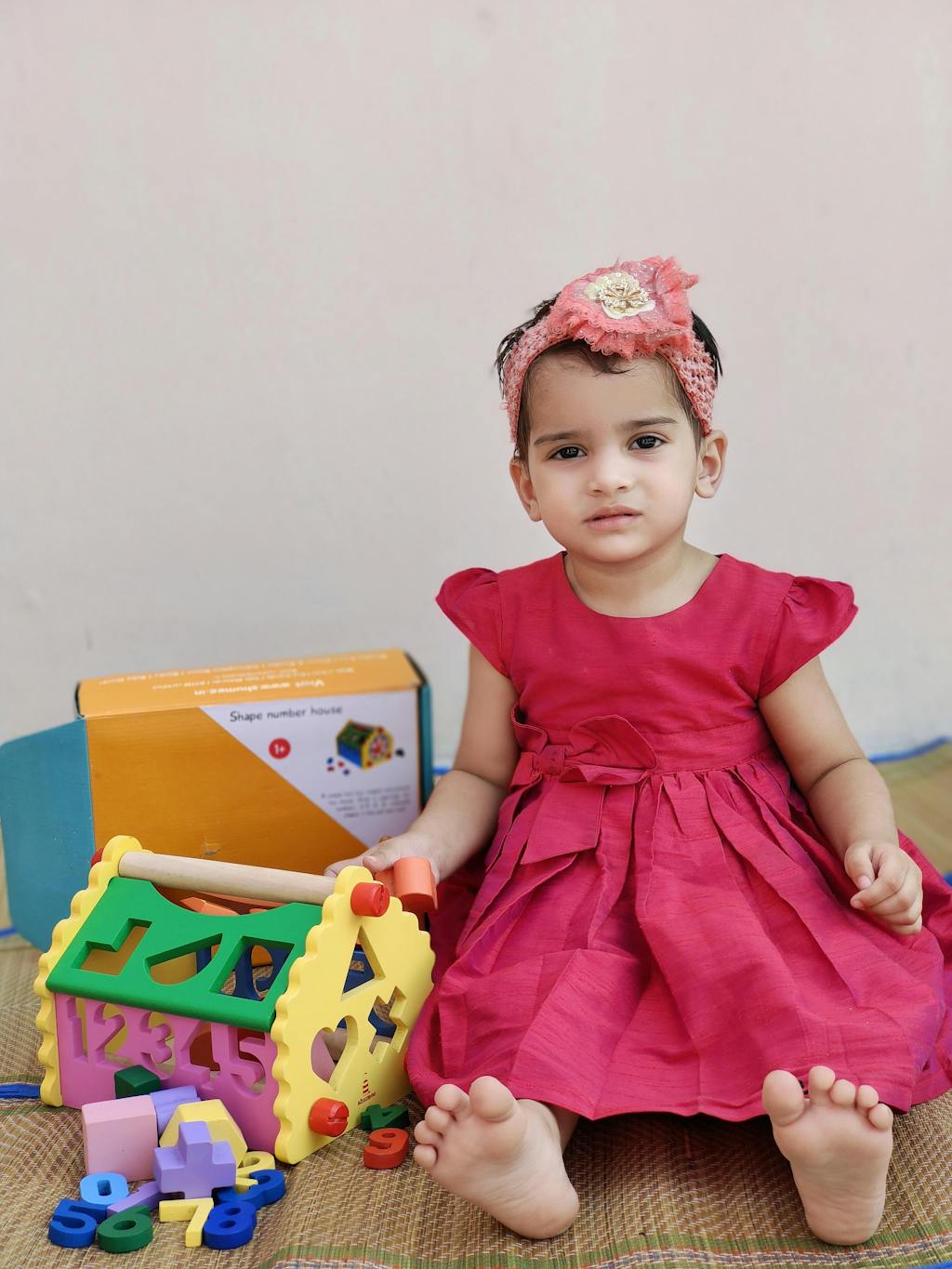 Buy Wooden Shape & Number House: Educational Puzzle Set Toy – Shumee