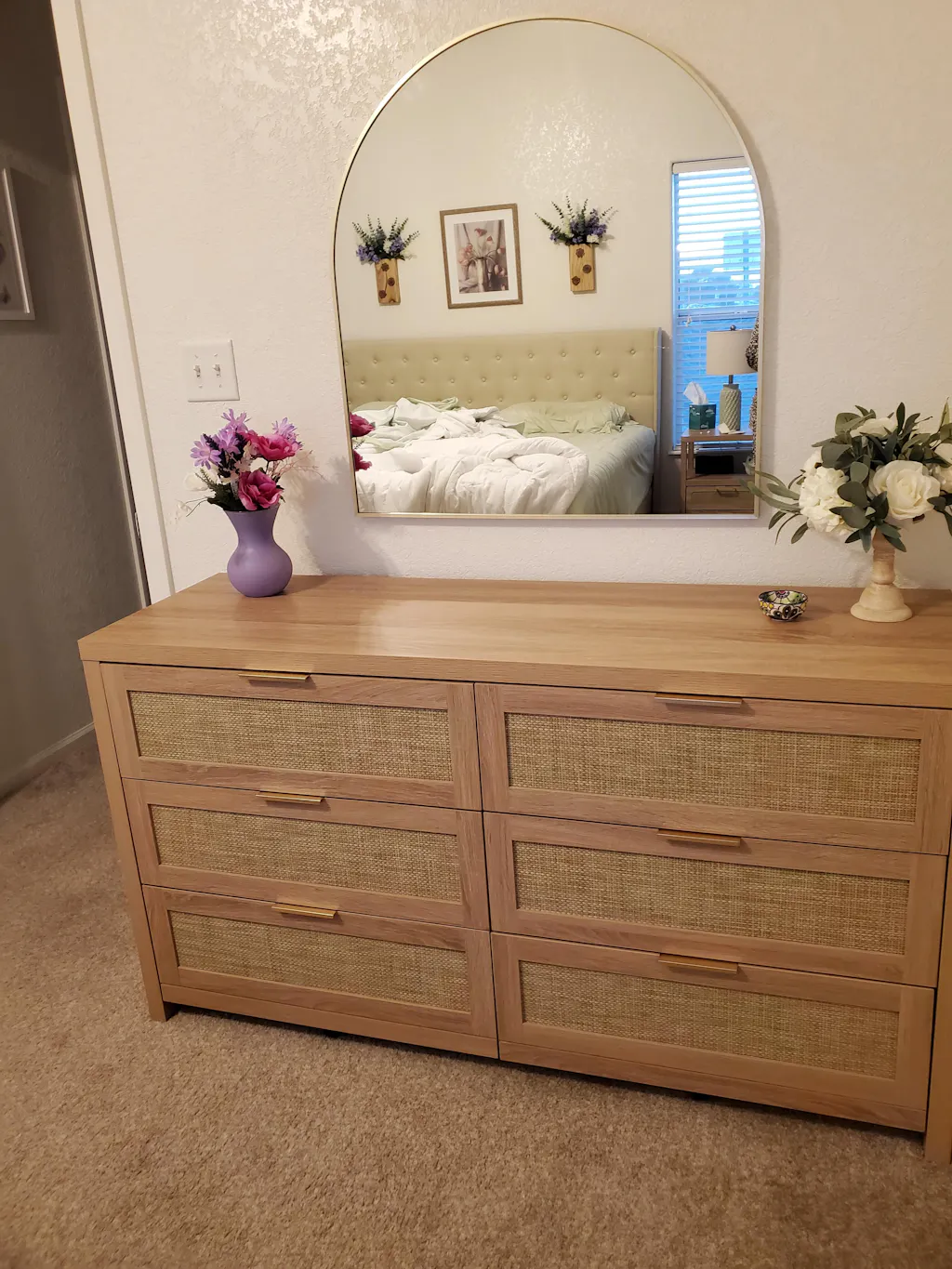 Savanna Wood Dresser ｜ 6 Drawers for Stylish Bedroom Storage ｜ SICOTAS