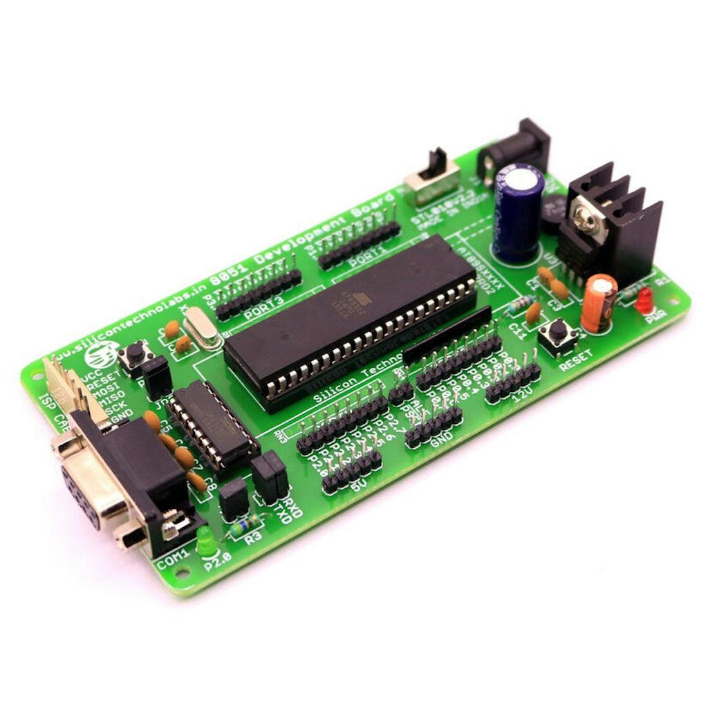 8051 Development Board | AT89S52 | AT89S51 | P89V51RD2 – Silicon TechnoLabs