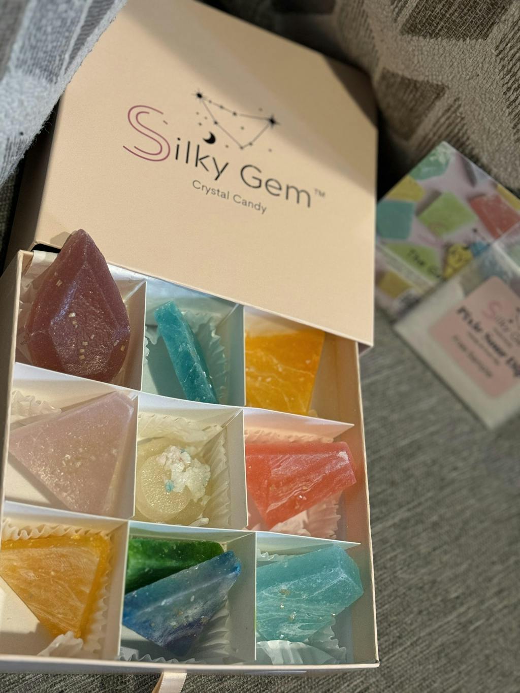 The Gemmies | Assorted Crystal Candy | Silky Gem Crystal Candy