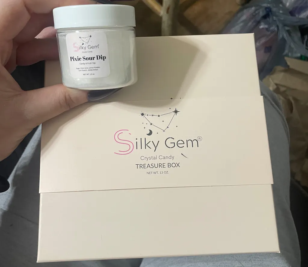 Treasure Box | Edible Crystal Selection Box | Silky Gem Crystal Candy