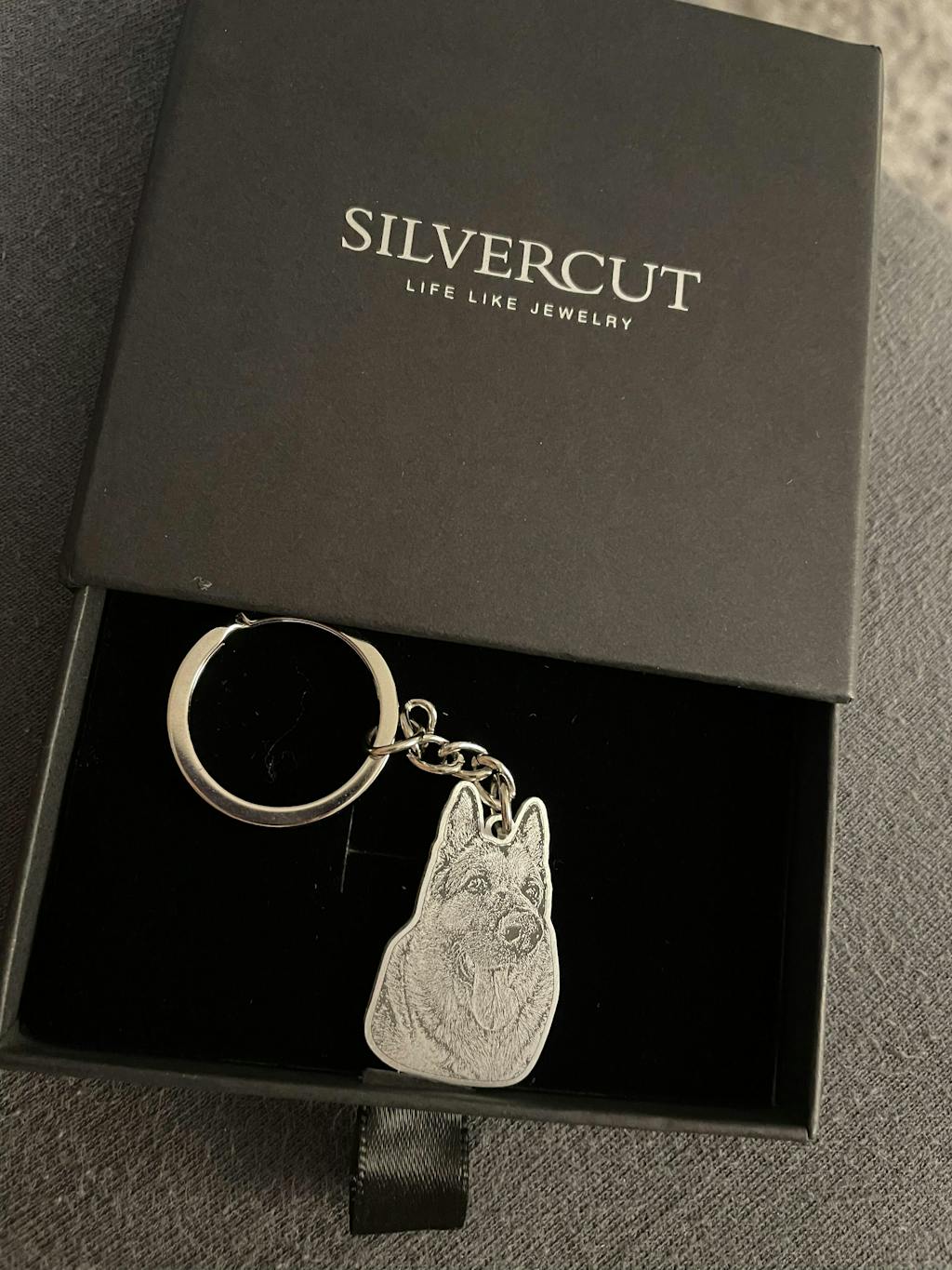 Silvercut Nyckelring