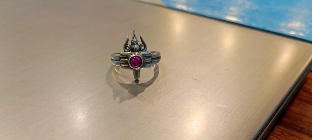 Silver Mahadev Third Eye Ring – Silveristhan