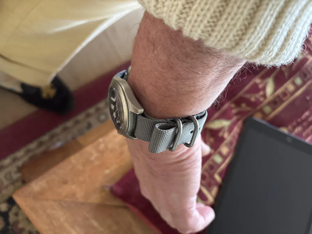 NYLON 4-RING WATCH STRAP