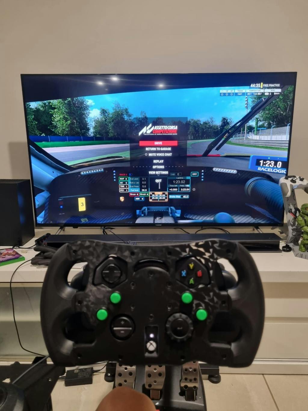 GT3 Wheel for Logitech G29 and G923 – Racing Mod – Sim Mods Hub