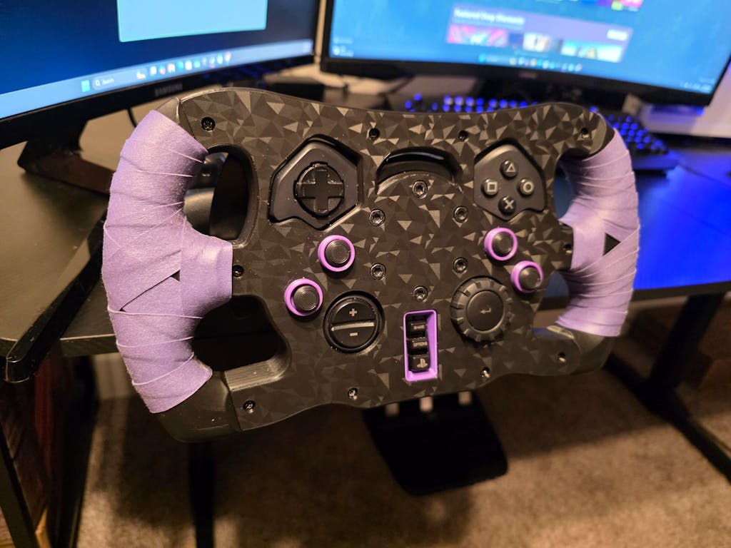 GT3 Wheel for Logitech G29 and G923 – Racing Mod – Sim Mods Hub