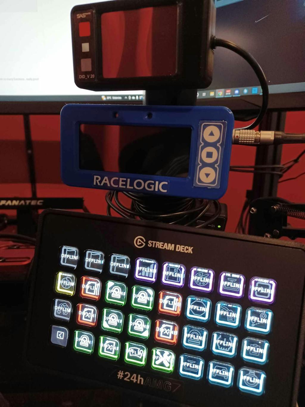 DDU 10.7 Sim Racing 6.8'' Dash Display – Sim Racing Addict