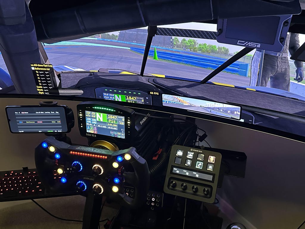 DDU 10.7 6.8" Sim Racing Dash Display with LEDs – Sim Racing Addict