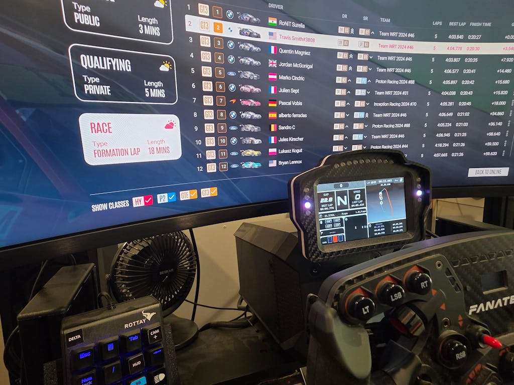 DDU 10.5 Sim Racing 5" Dash Display with LEDs – Sim Racing Addict