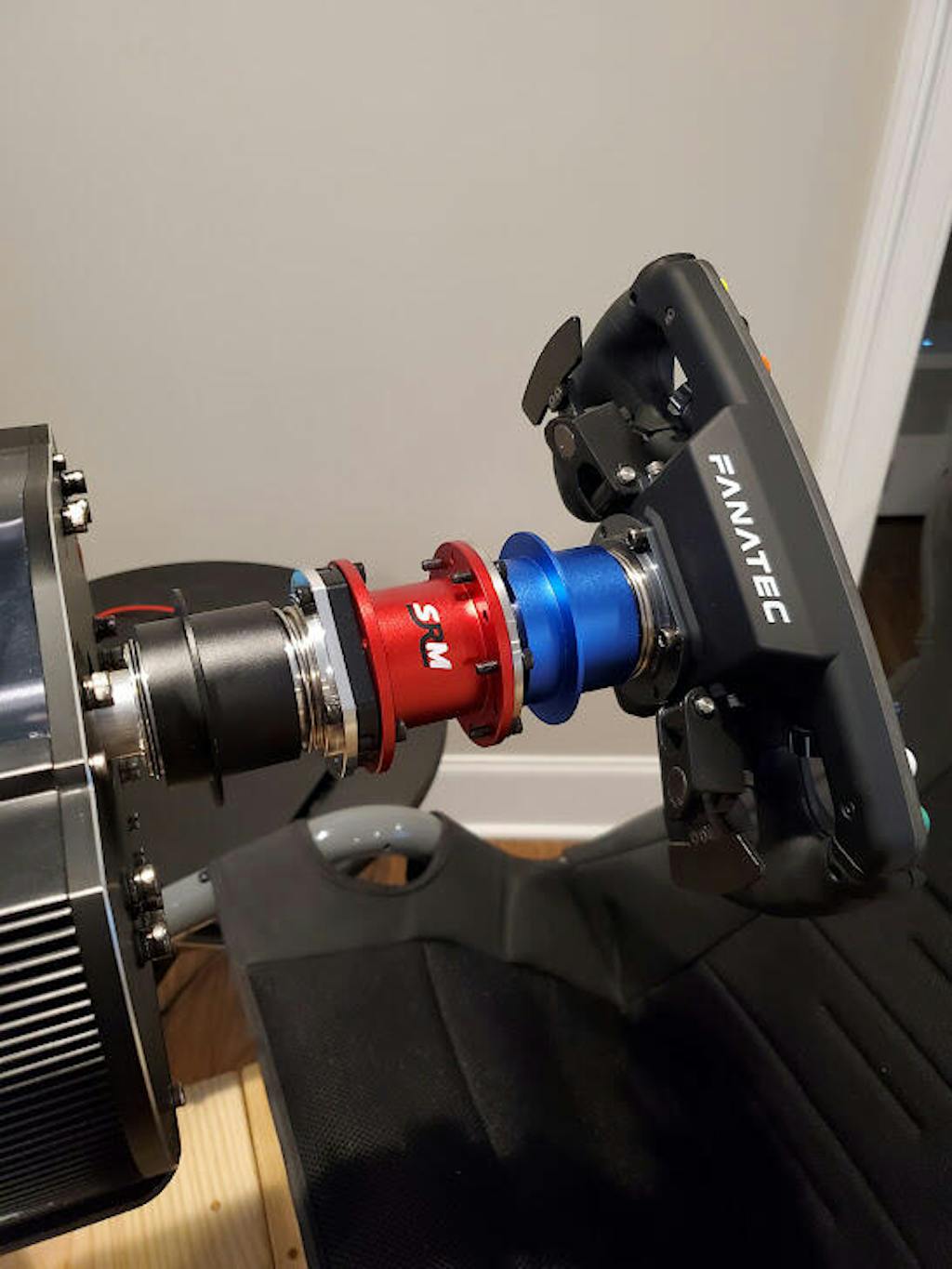 Shaft Extension Kit V2.2 For Fanatec Wheel Base – Sim Racing Machines