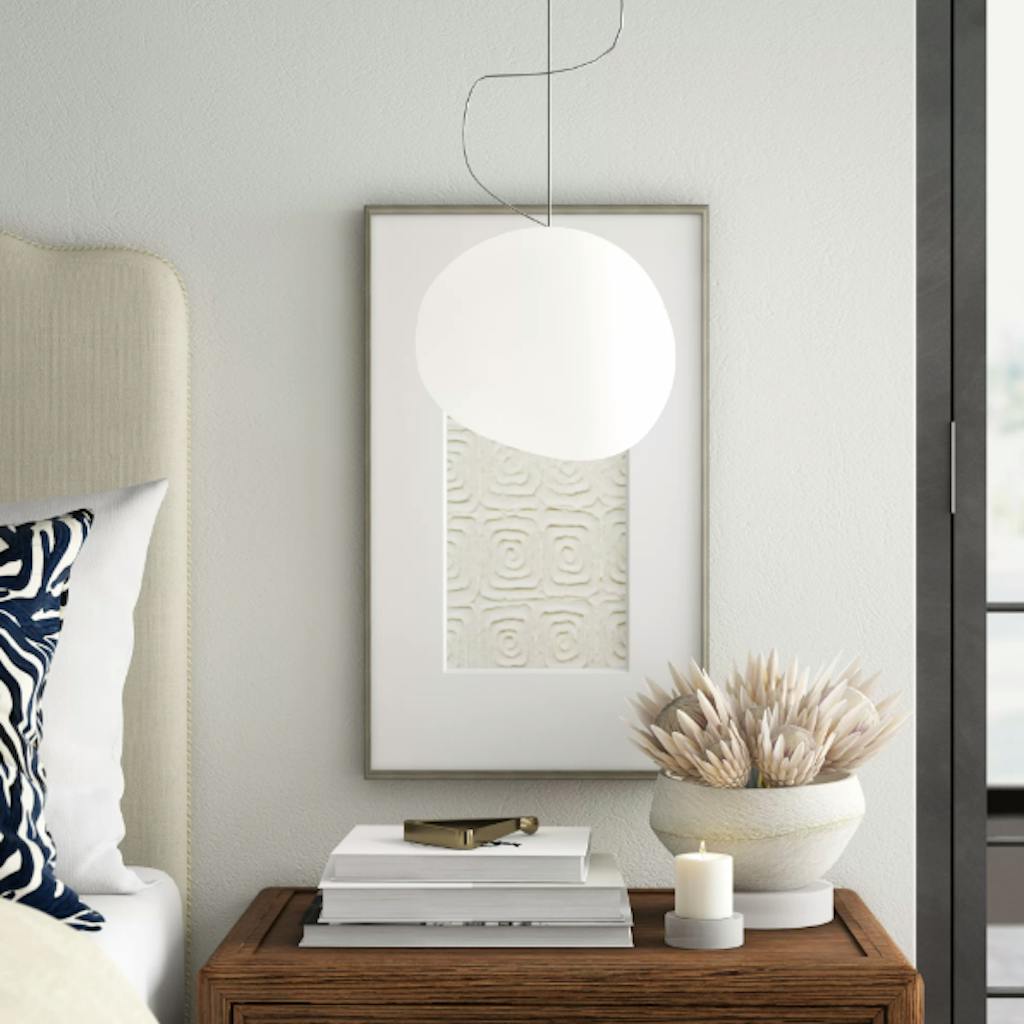 Gregg Pendant Light | Glass Pebble Lamp | Simig Lighting