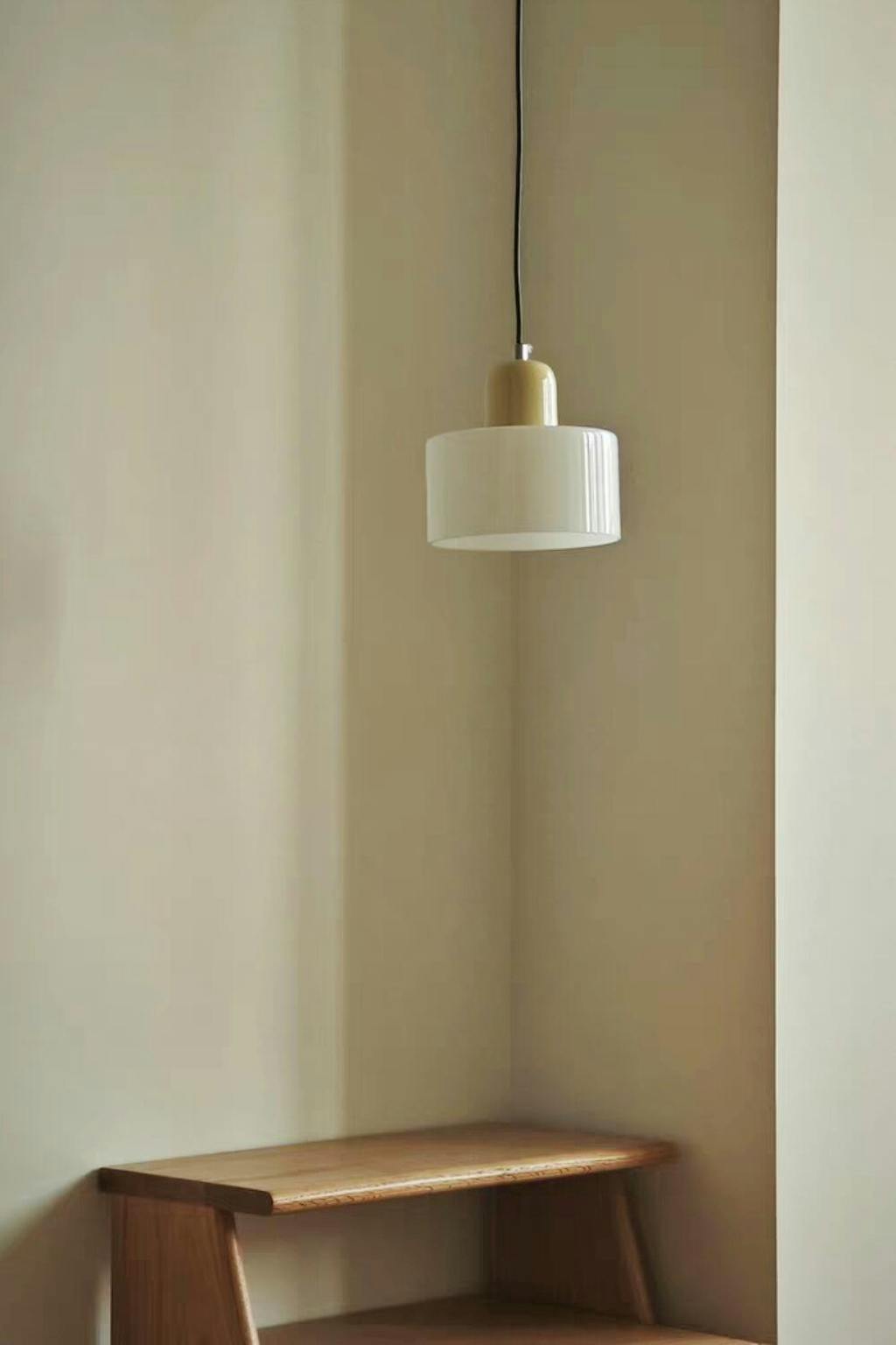 Nordic Morandi Cylinder Glass Pendant Light S66 | Pendant Lights ...