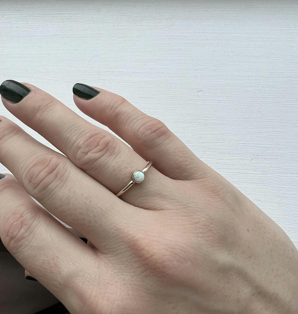 Opal Ring | Simple & Dainty