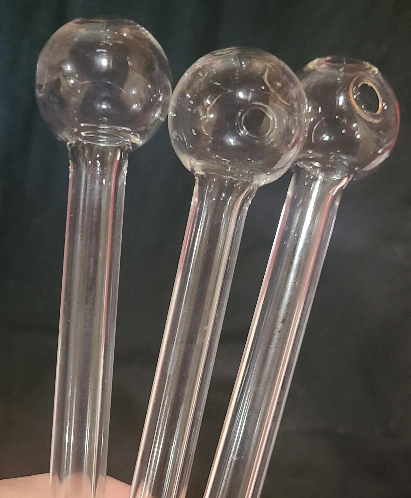Pyrex Glass Oil Burner Pipe 6" Made in USA, Bulk Discounts Free ...