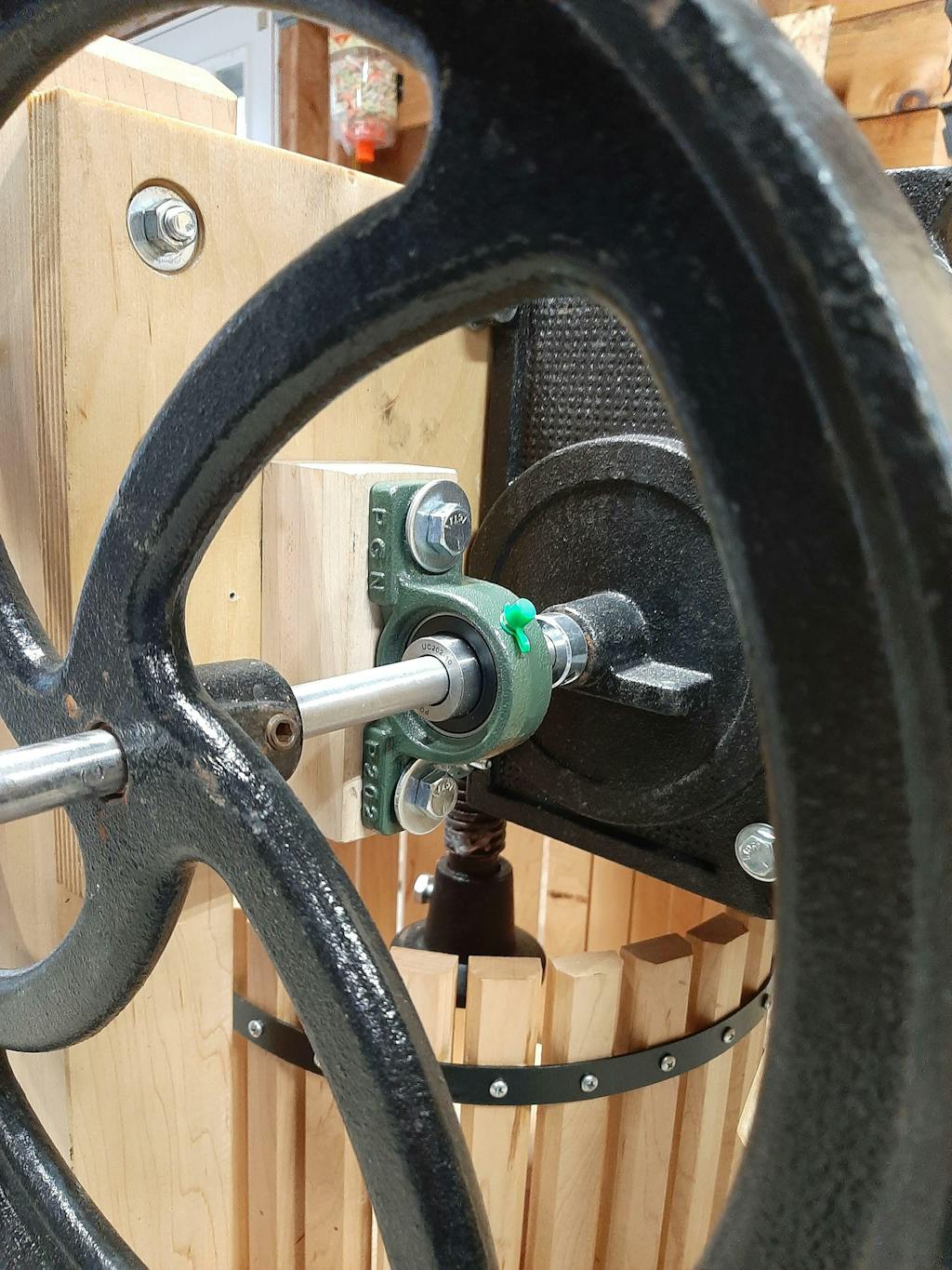 Homesteader Press with Grinder - Sturdy & Built to Last