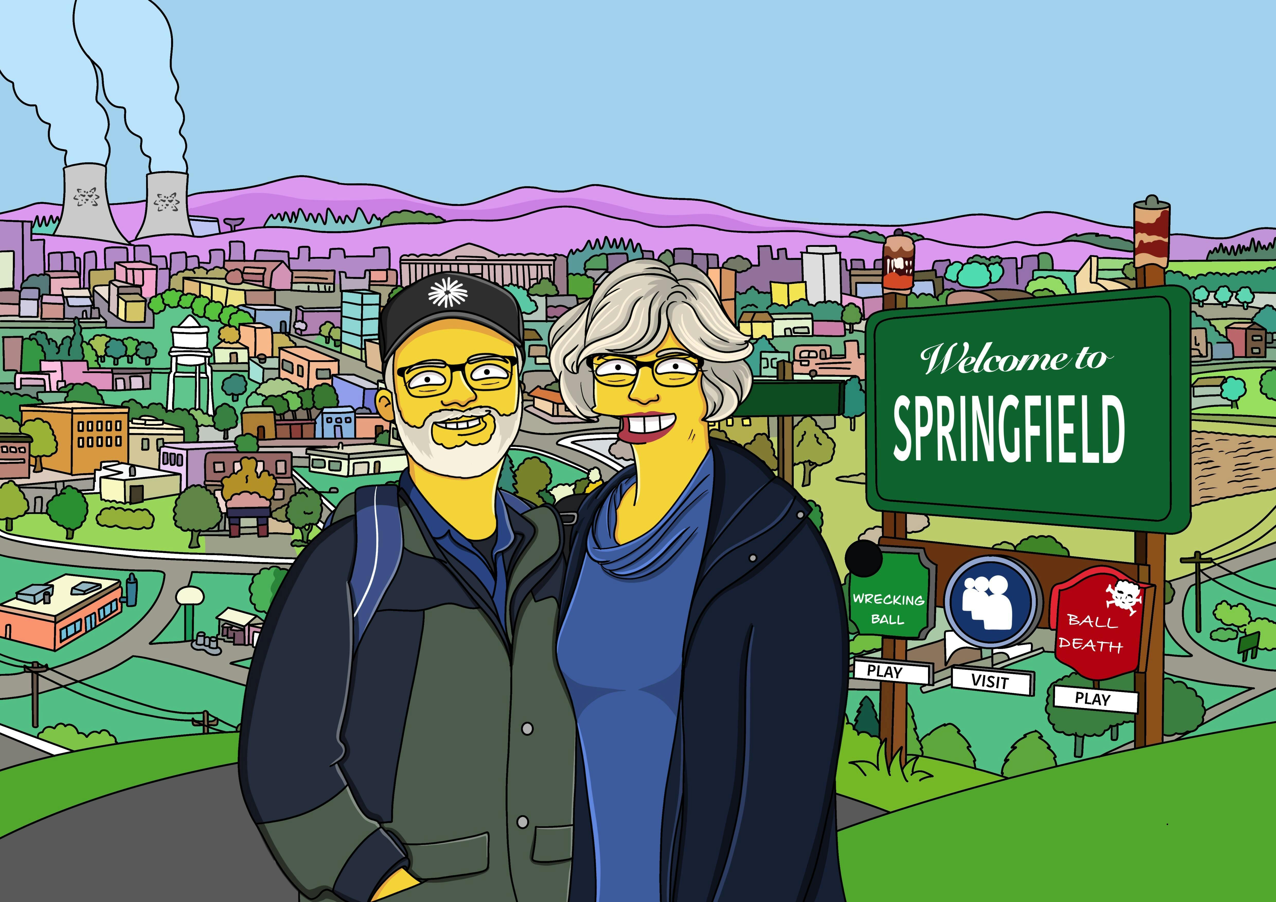 Unframed Poster – Simpsonize Me