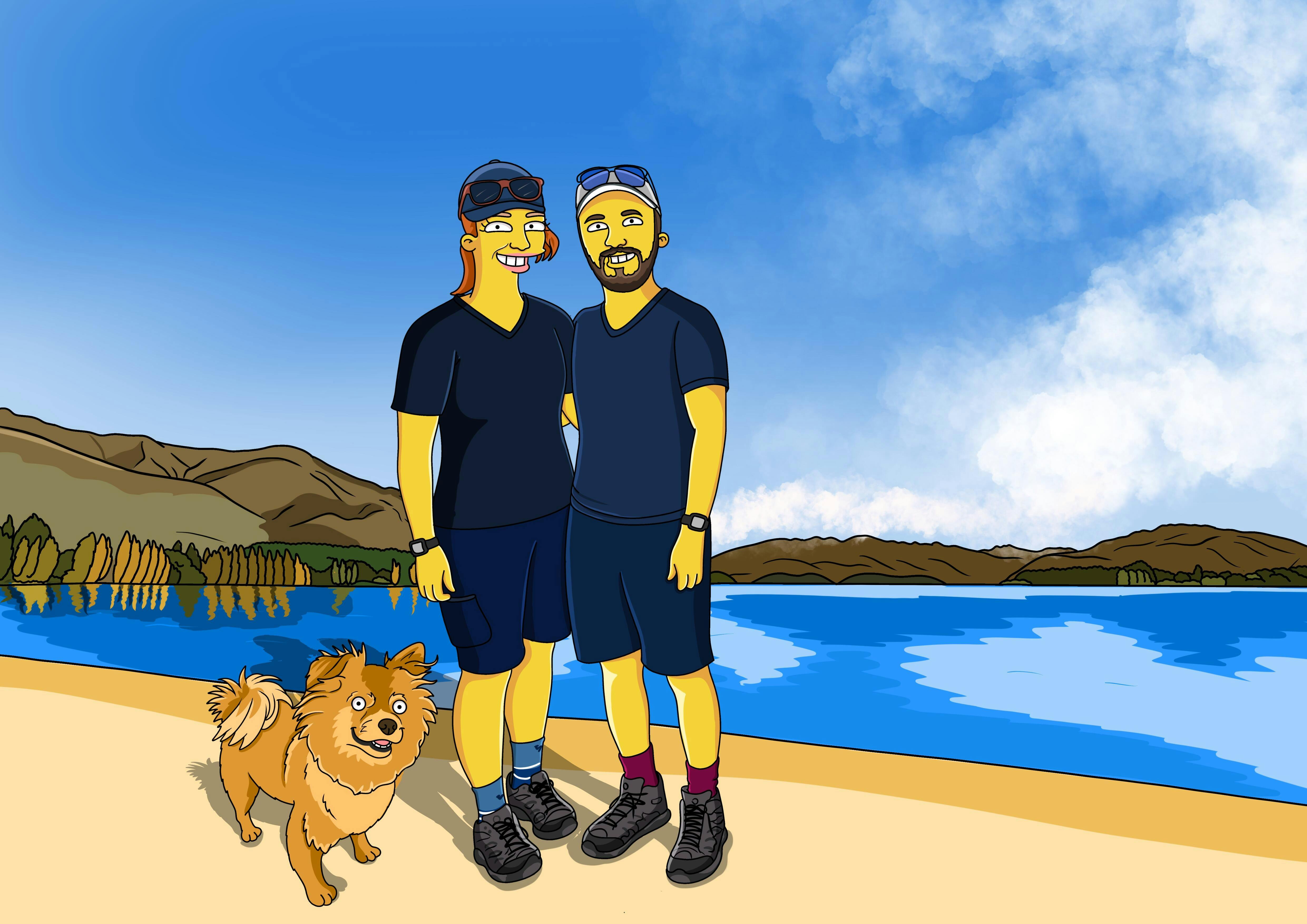 Simpsonize Me | Hand-Drawn Yellow Portraits