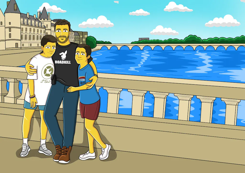 Simpsonize Me | Hand-Drawn Yellow Portraits