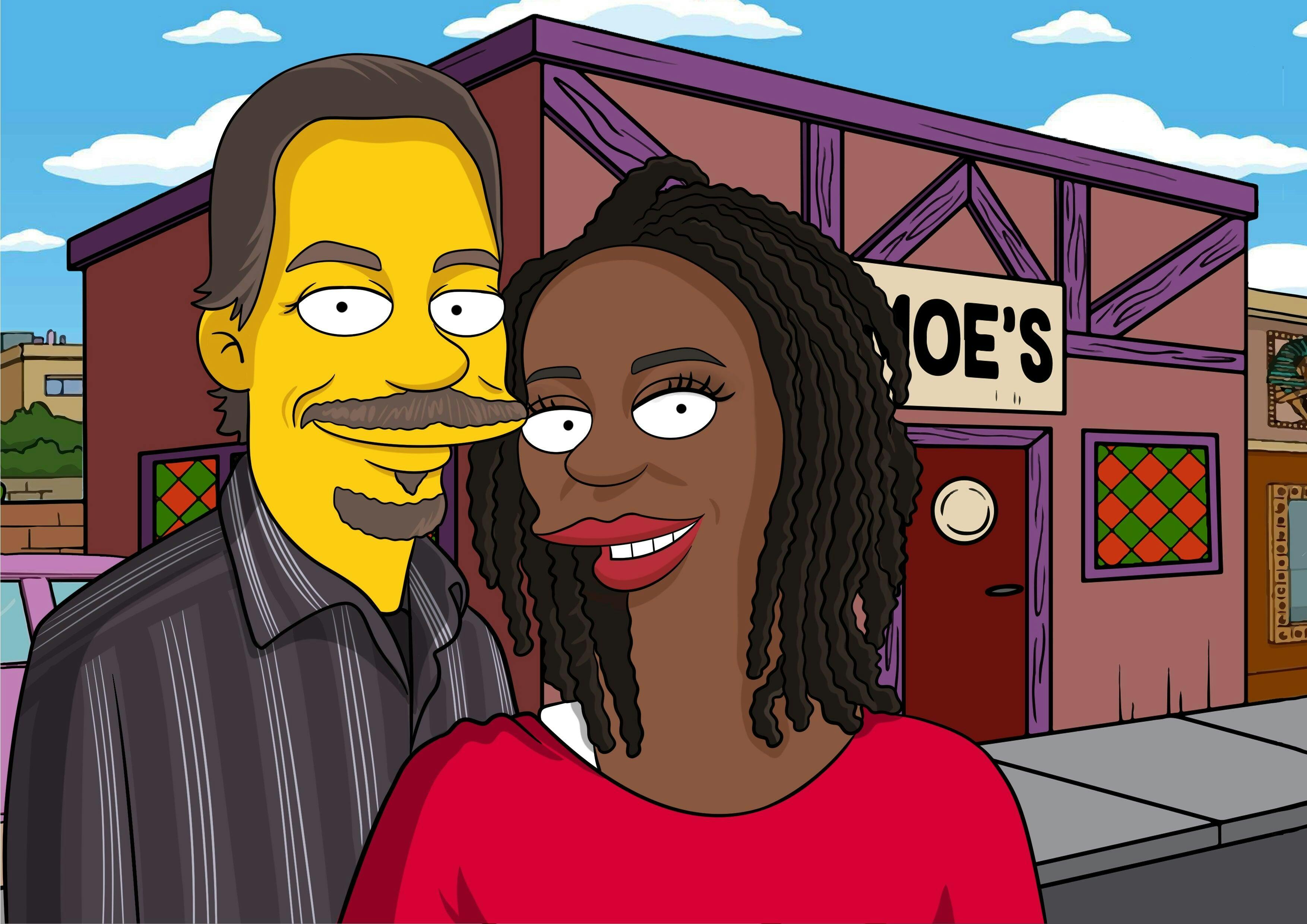 Simpsonize Me | Hand-Drawn Yellow Portraits