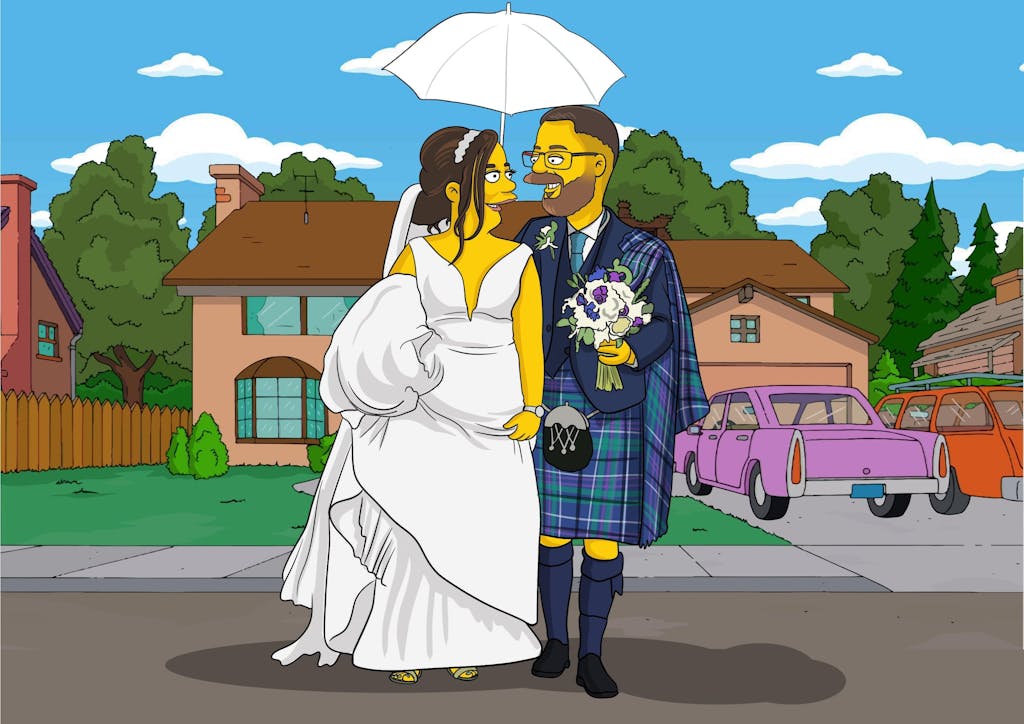 Simpsonize Me | Hand-Drawn Yellow Portraits