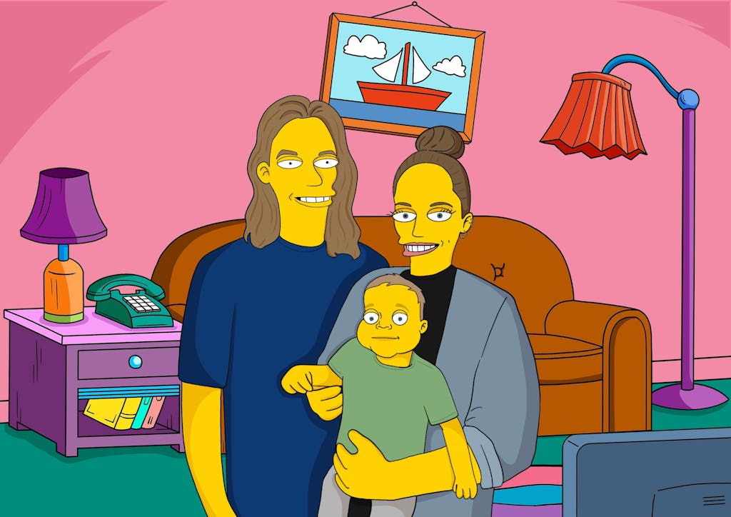 Simpsonize Me | Hand-Drawn Yellow Portraits