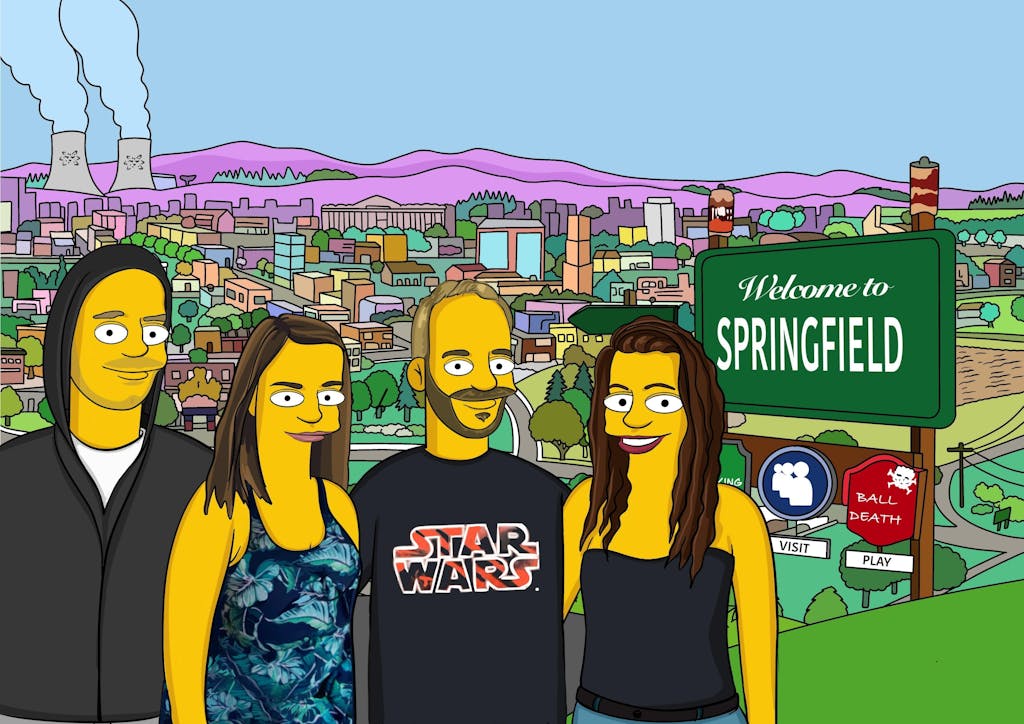 Simpsonize Me | Hand-Drawn Yellow Portraits
