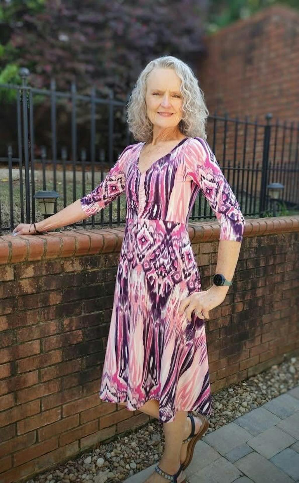 Fiesta ruched bust knit top and dress (PDF) – Sinclair Patterns