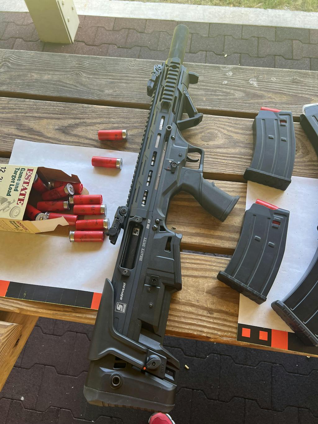 Sipahi BS12 HD Black Heavy Duty Bullpup Shotgun | 18" Barrel 12 Gauge