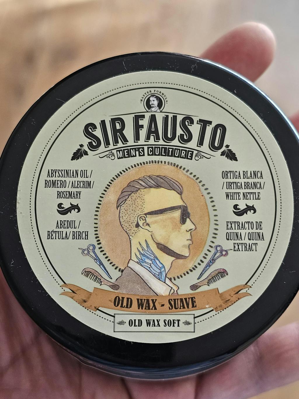 Cera para pelo (Old Wax Suave) – Sir Fausto