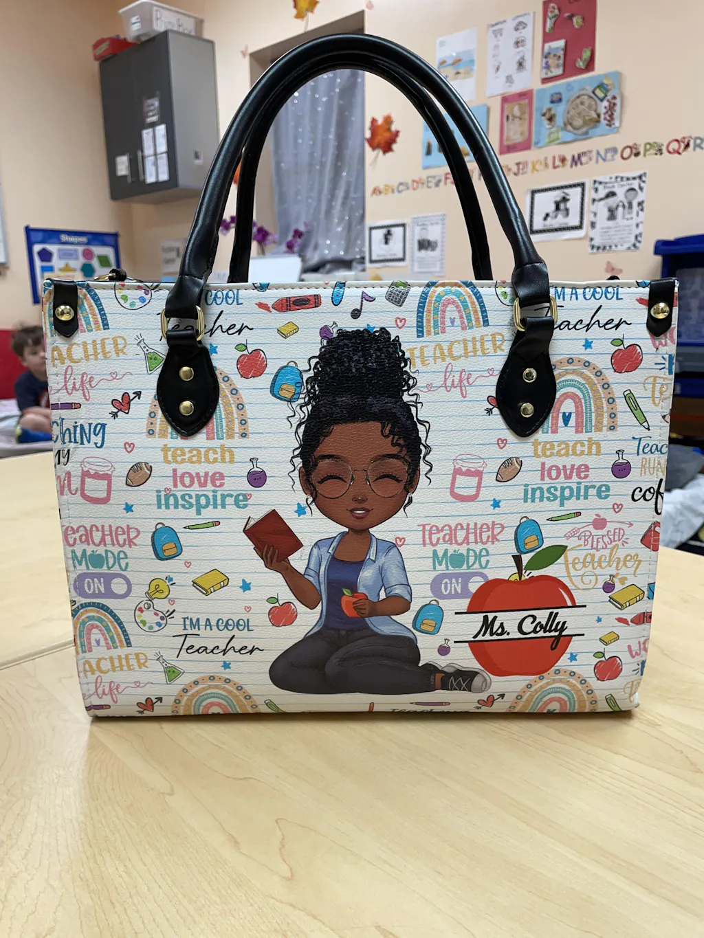 Afrofuturism - Personalized Leather Handbag SB112 – Sistabag
