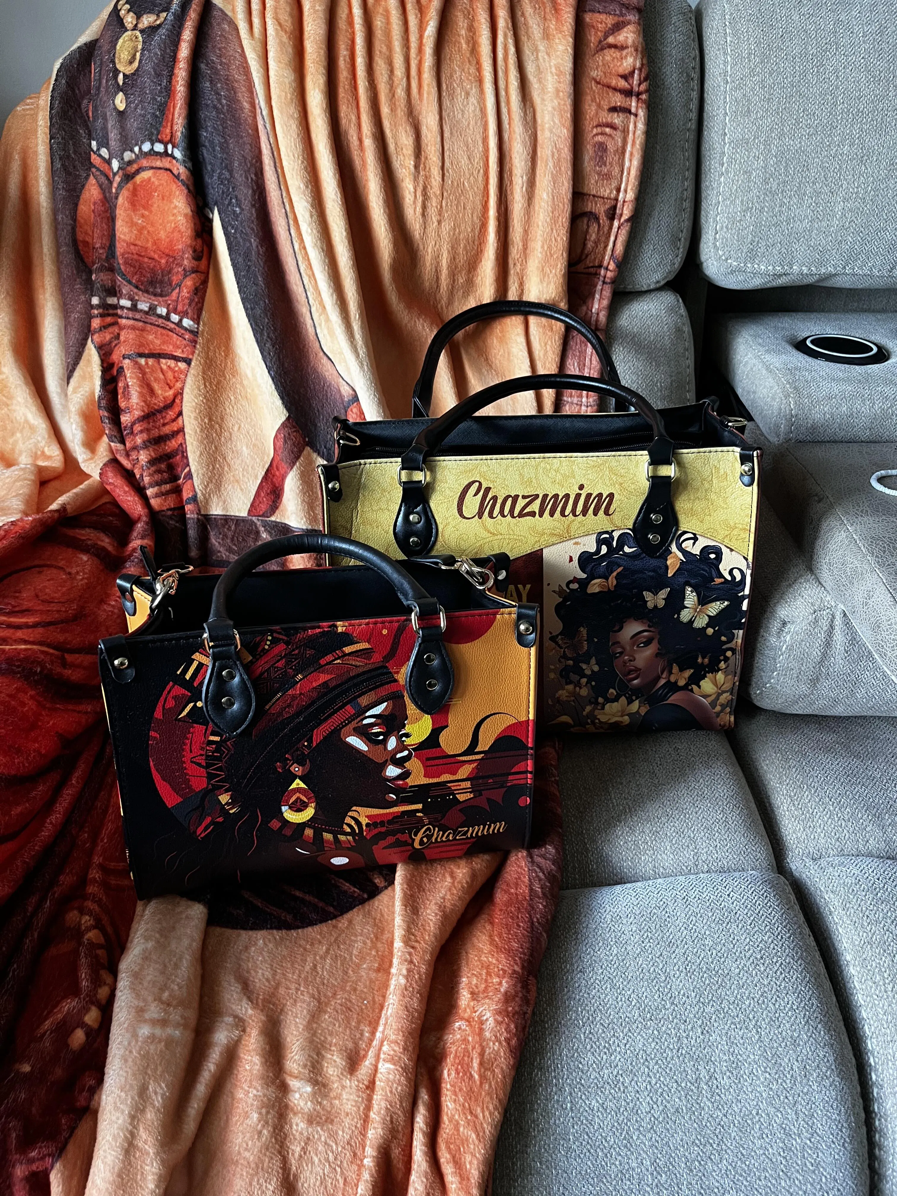 I Am The Storm - Personalized Leather Handbag SB23 – Sistabag
