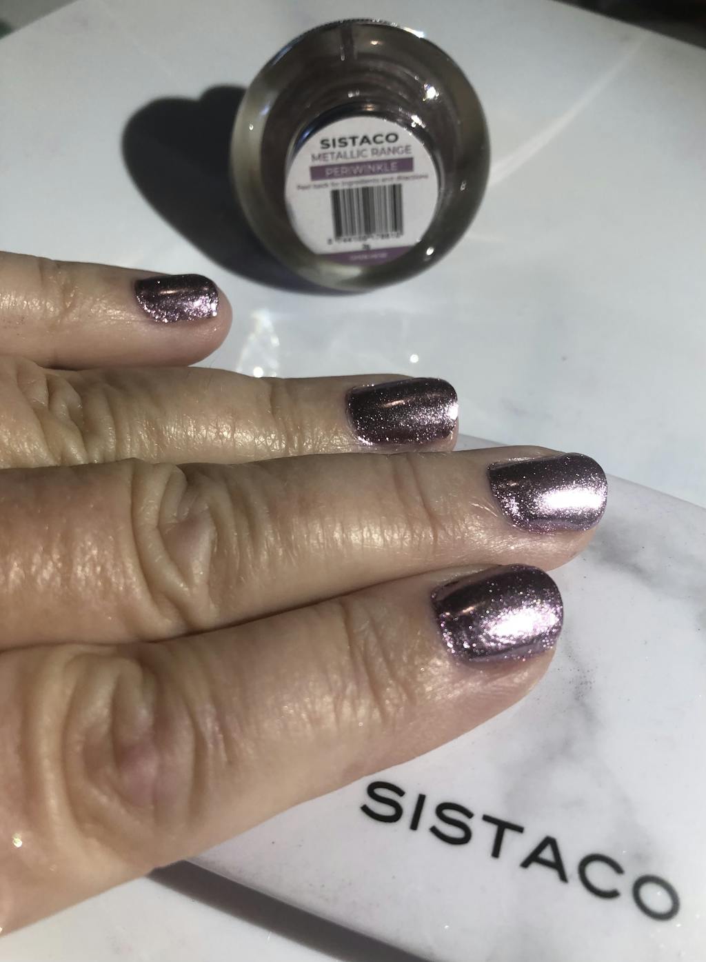 Periwinkle Metallic Nail Powder | Mineral Bond® – Sistaco™
