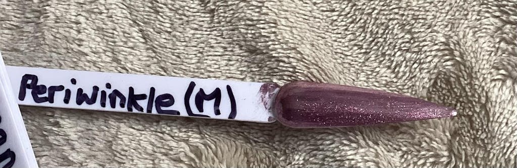 Periwinkle Metallic Nail Powder | Mineral Bond®