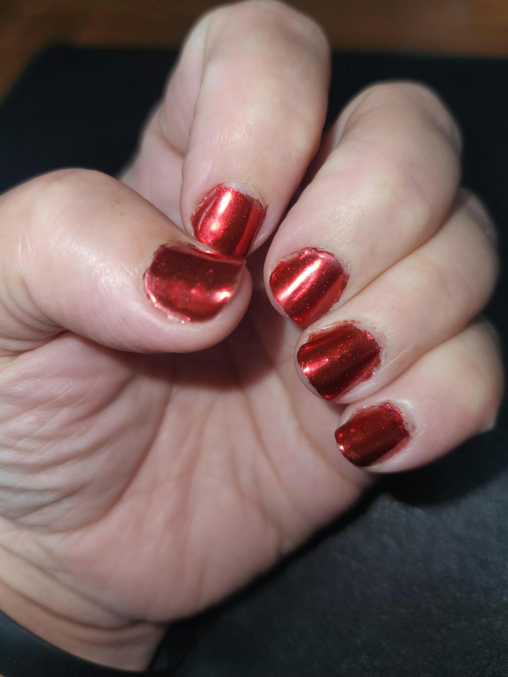 Red - Metallic Nail Powder