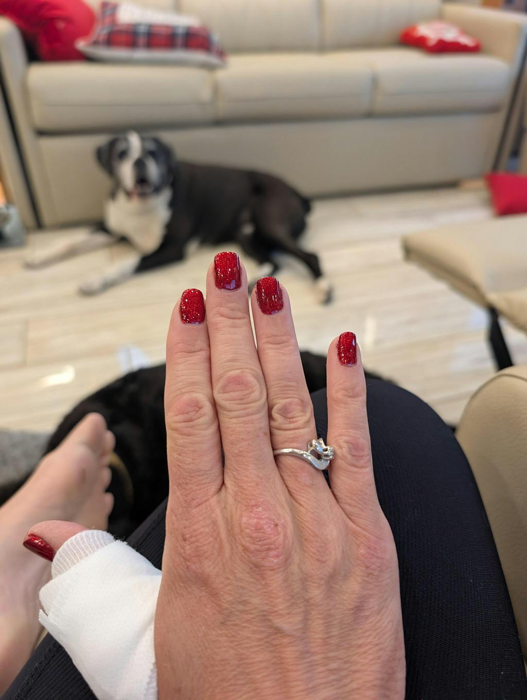 Ruby Metallic Nail Powder | Mineral Bond®