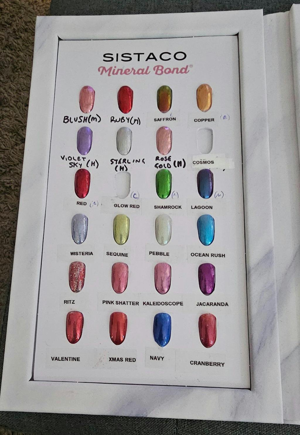 Sistaco Nail Notebook