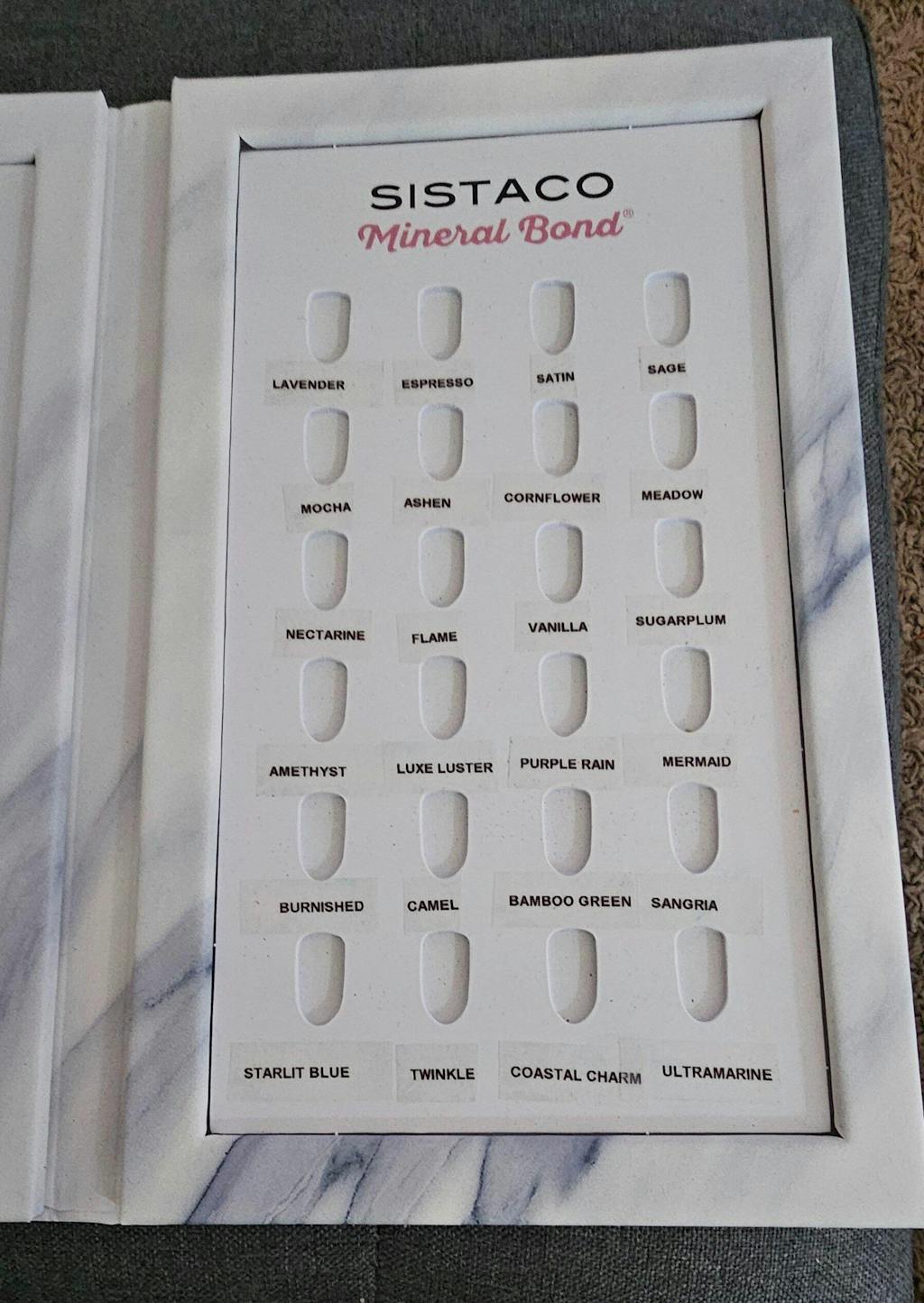 Sistaco Nail Notebook