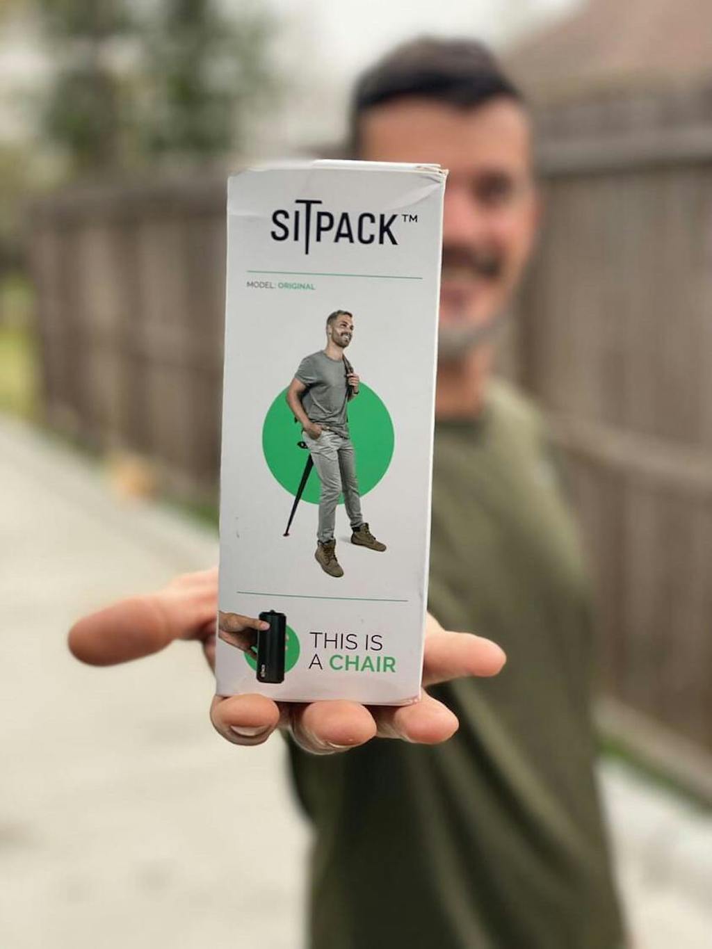 Sitpack ZEN X - Portable Stool (All Black)