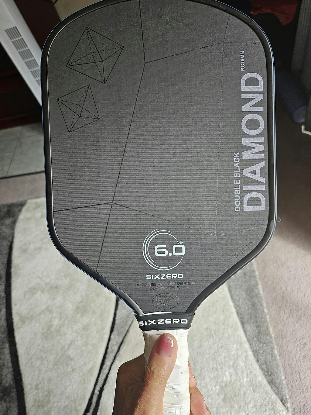 Double Black Diamond Control Pickleball Paddle – Six Zero