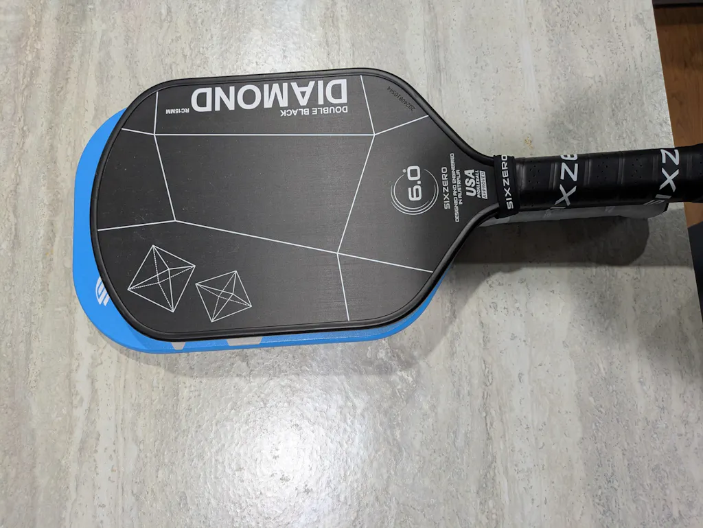 Double Black Diamond Control Pickleball Paddle – Six Zero