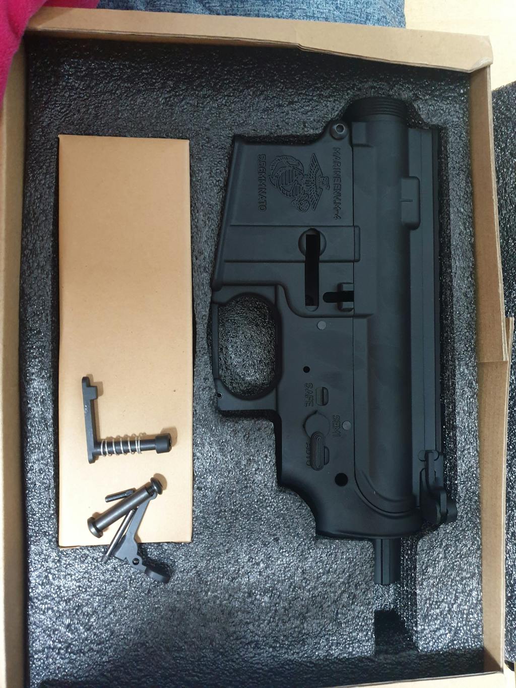 [E&C] Airsoft Marine M4A1 Metal Body Receiver[For AEG M4/M16][Engraved ...