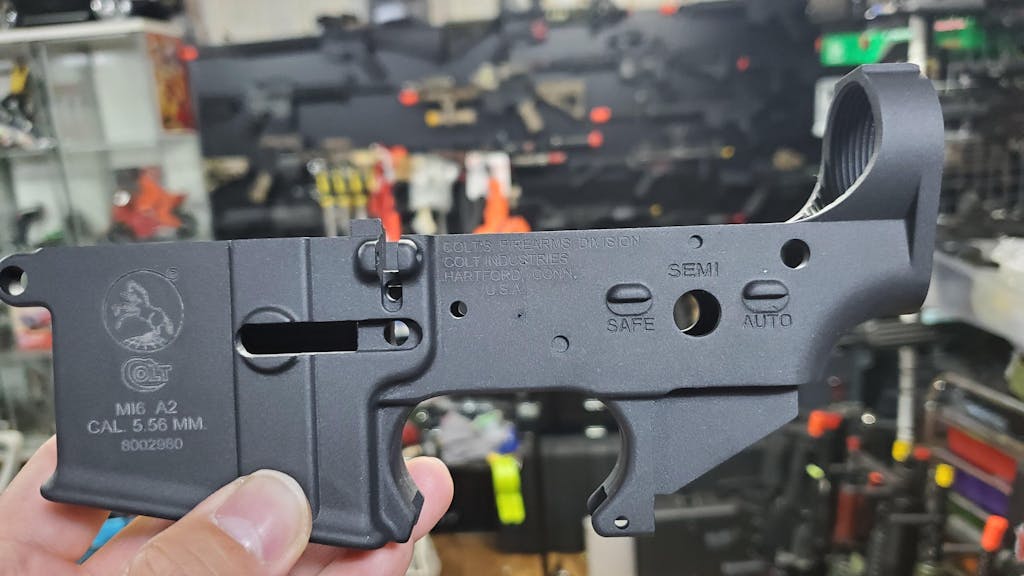 [WE-Tech] CLASSIC HORSE M723 / M16A2 Lower Receiver [Full Marking ...