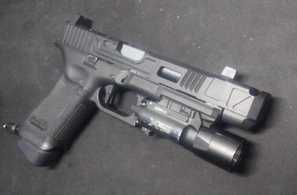 [MadDog] Aluminium Airsoft Compensator[For Umarex GLOCK G19X / G45 / G ...