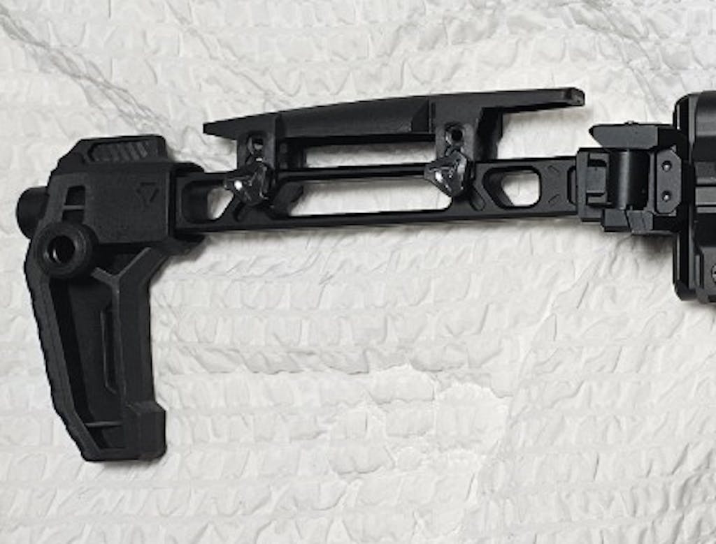 [MadDog] Dual Folding Buttstock W/ Cheek Riser [For M1913 M4 / MCX Ada ...