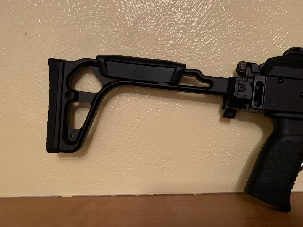 [5KU] Full Metal MCX Style Folding Stock W/ M1913 Mounting[For Any M19 ...