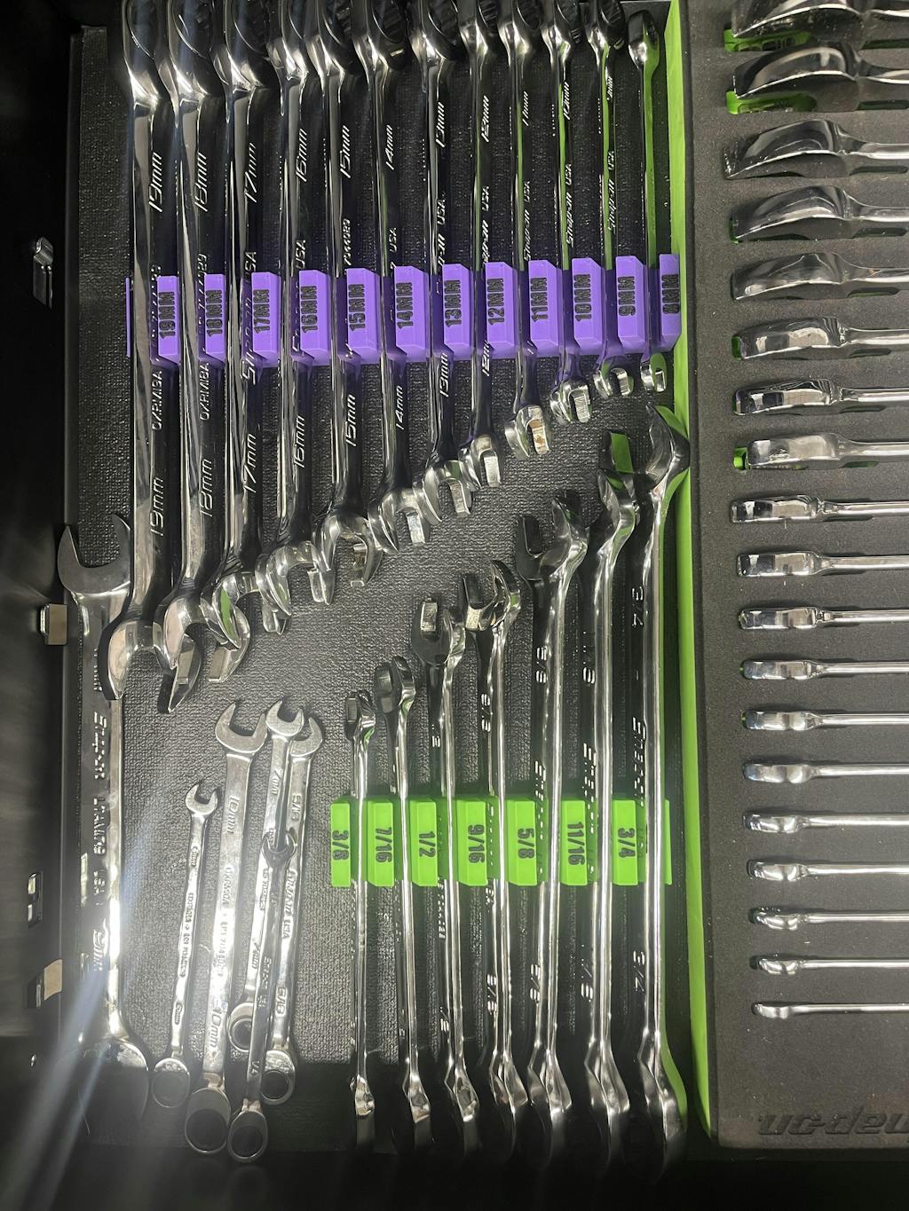 Metric Wrench Organizers – SJW ORGANIZERS