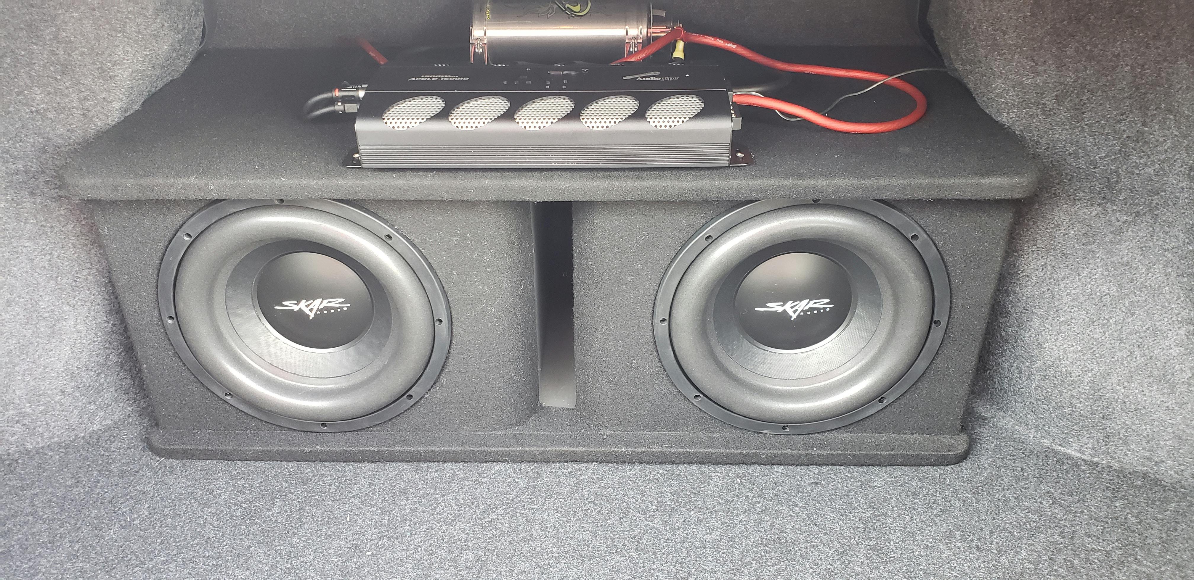 Skar Audio - SDR-2X12D4 | Dual 12" Loaded Vented Subwoofer Enclosure